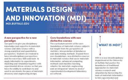 Join MDI - Materials Design and Innovation - University at Buffalo